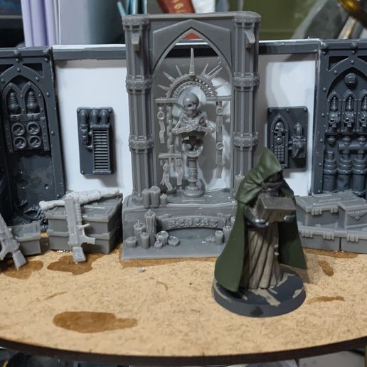 3D printing Gothic Shrine of Repentence • made with Photon Mono 2・Cults