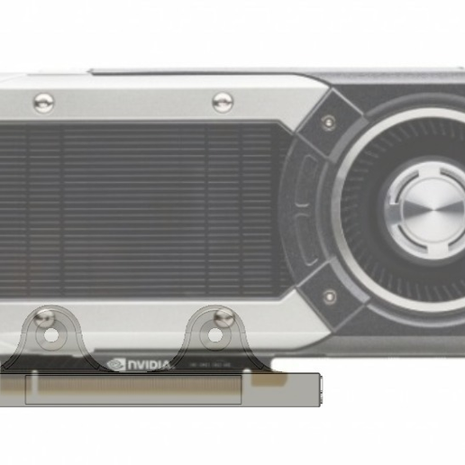 🖥️ RamjetX PCIE GPU Wall Mount・Free 3D File for ・Cults