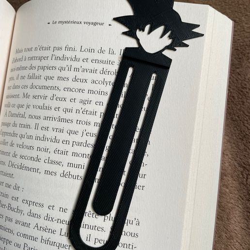 🔖 BOOKMARK DRAGON BALL GOKU・ STL File for 3D printing・Cults