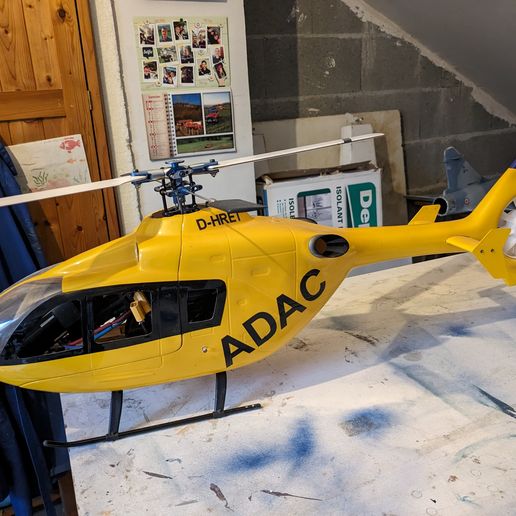 ⚡ Electric Fenestron for trex 450・Free STL File for ・Cults