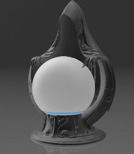 🍎 Suporte Alexa Echo Dot 4a e 5a Geração Nazgul and Palantir・ STL File ...