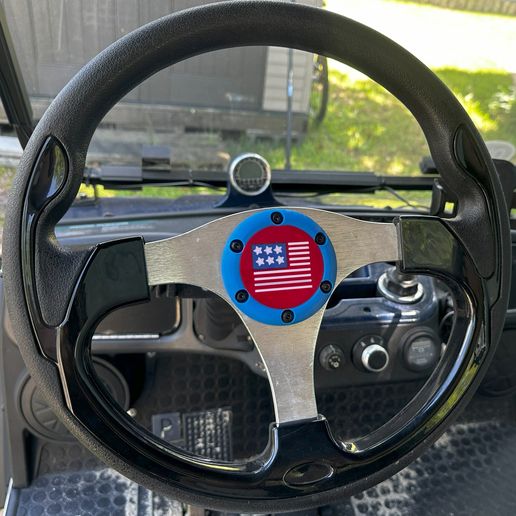 🏌️ Evolution Golf Cart Steering Wheel Cap・ 3D File for 3D printing・Cults
