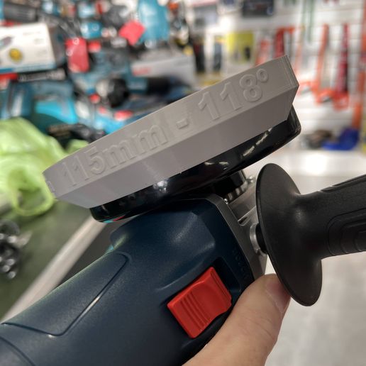 🧞‍♂️ Drill Bit Sharpener for Angular Grinder 125mm 115mm Bosch / Makita ...