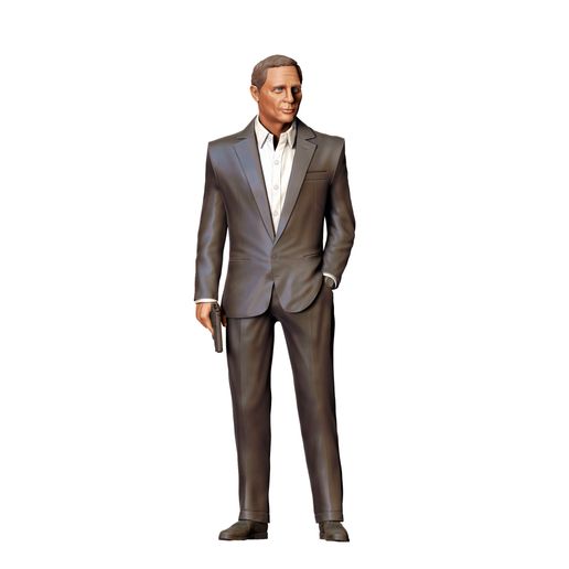 👾 N3 Daniel Craig James Bond・ STL File for 3D printing・Cults