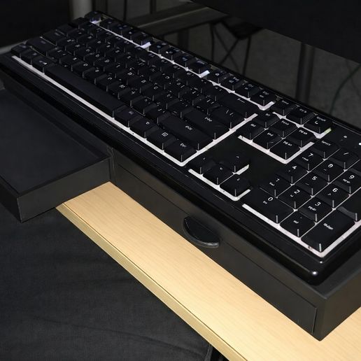🥷 The KeyVault: Stealth Under-Keyboard Drawers・ STL File for 3D ...
