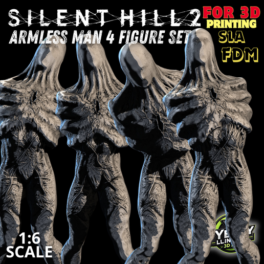 👨 Armless Man" 1:6 Figure Set - Silent Hill - Silent Hill 2 Release ...