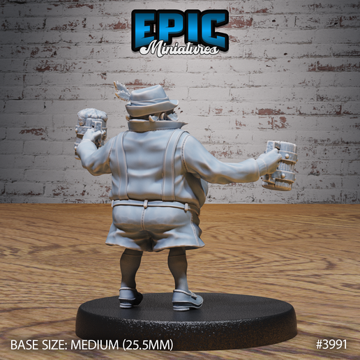 3D file Boar Owner Set ‧ DnD Miniature ‧ Tabletop Miniatures ‧ Gaming ...