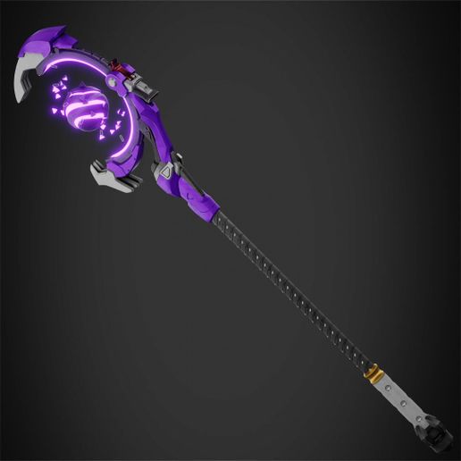 🔫 Overwatch 2 Ramattra Staff for Cosplay・ STL File for 3D printing・Cults