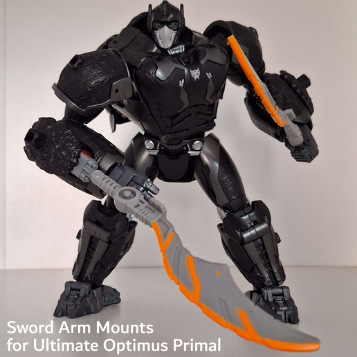 🗡️ Sword Arm Mounts for Transformers Takara Ultimate Optimus Primal ...
