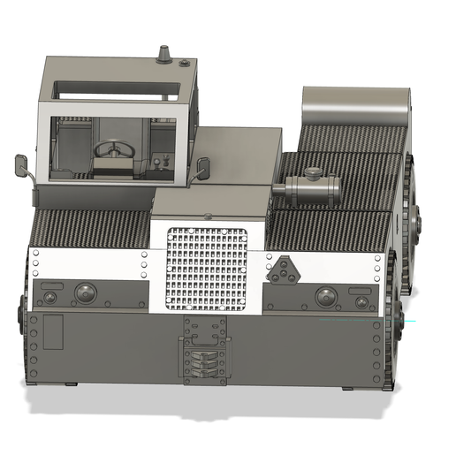 🚜 1/72 RAF MD300 Tractor・ STL File for 3D printing・Cults