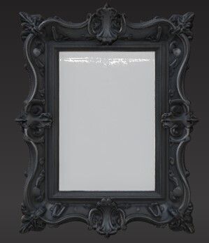 🖼️ 3D Printable Gothic Skull-Themed Picture Frame Design (STL Format ...