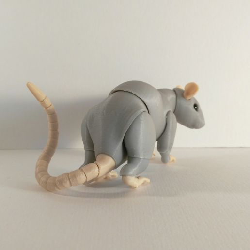 🐀 Rat BJD・ STL File for ・Cults