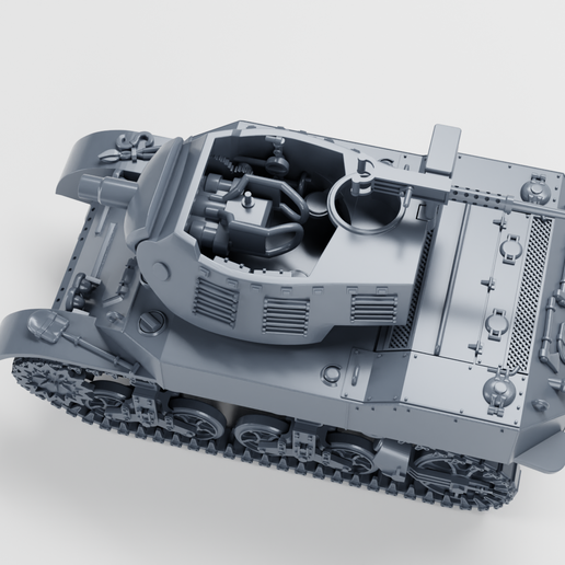 🇺🇸 M8 Scott Howitzer Motor Carriage (US, WW2)・ 3D File for 3D printing ...