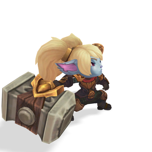 🎲 Poppy League of Legends 3D print model・ STL File for 3D printing・Cults