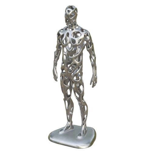 STL file Lattice structured man figure stand 👨 (OBJ)・3D printer model ...