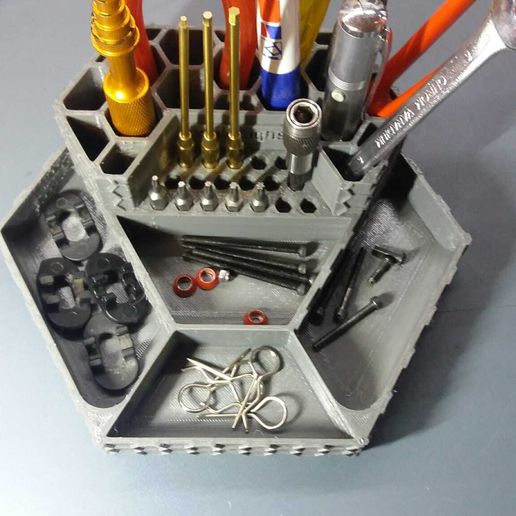 🪛 RC Tool Holder - Hex Tool・ STL File for ・Cults
