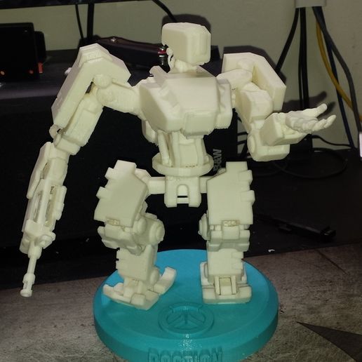 🧸 Bastion - Overwatch・Free 3D File for ・Cults