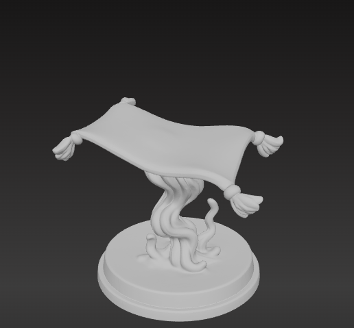 🪄 Magic Carpet Miniature・ STL File for 3D printing・Cults