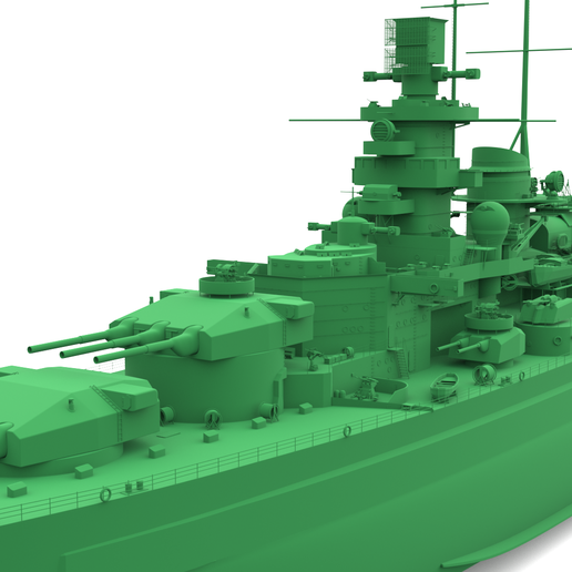 🚢 KMS Gneisenau・Free STL File for 3D printing・Cults