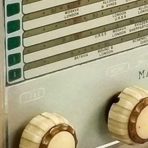 📻 Vintage radio knob universal・ STL File for ・Cults