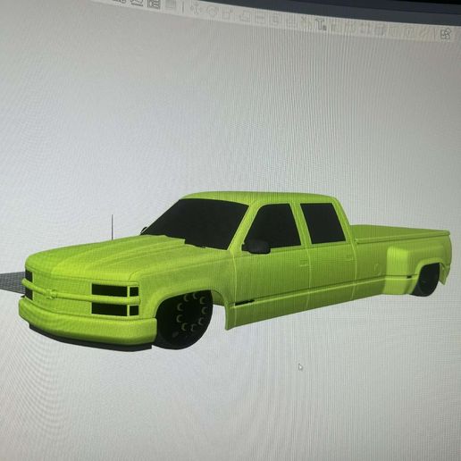 🚕 1997 crew cab , cab and cab parts only no cab light version・ STL File ...