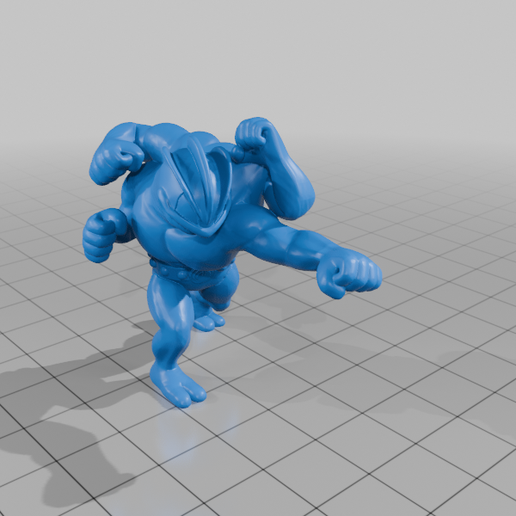 🧸 machamp. machoke. and machop.・Free STL File for 3D printing・Cults