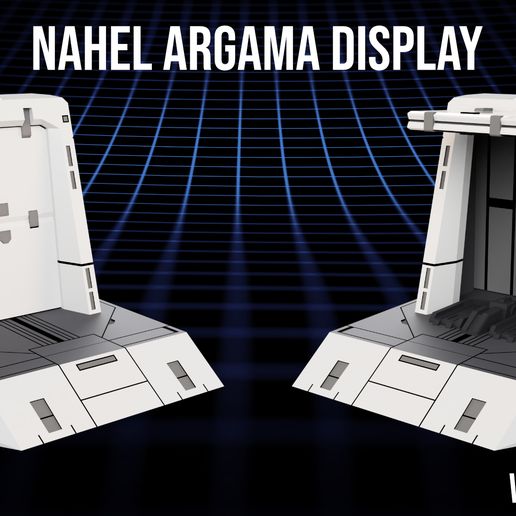 🤖 Nahel Argama Display Hanger・ 3D File for 3D printing・Cults