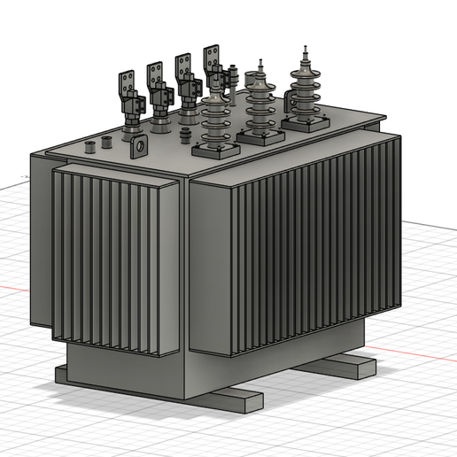 🏛️ Transformer・ STP File for 3D printing・Cults