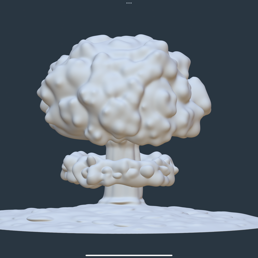 Файл STL Nuclear Explosion 💥 ・Модель для печати в 3D скачать・Cults