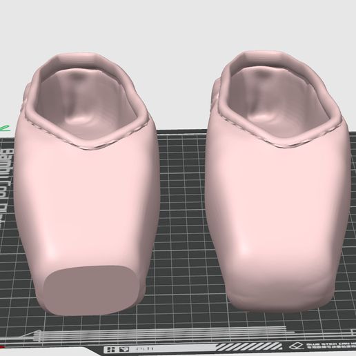 🩰 Realistic Life-Sized Ballet Pointe Shoe / Ballet Slipper・ STL File ...