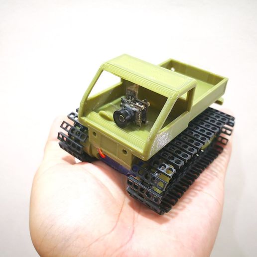 Tiny Snowcat FPV - the coolest Tiny Trak - Cults3D 3D Model | 3Drop