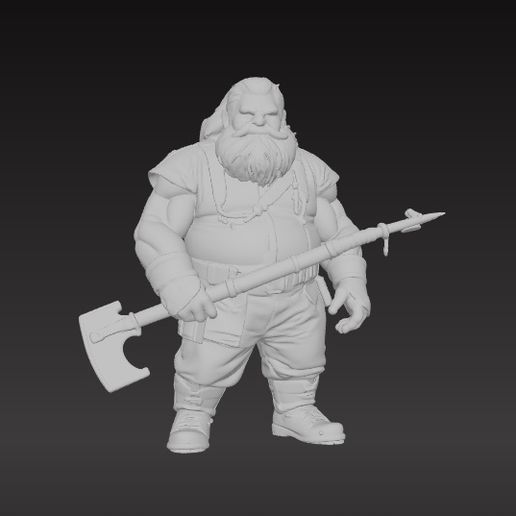 👺 the dwarf・ STL File for 3D printing・Cults