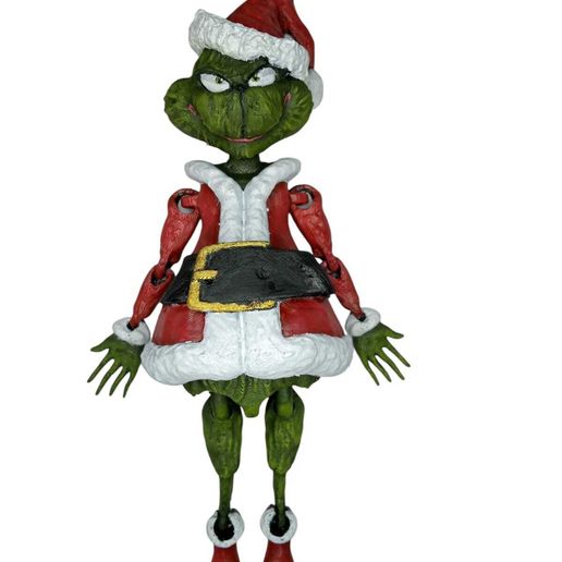 STL file GRINCH articulated Stl, 3d print, Christmas, Christmas. Cubpi ...