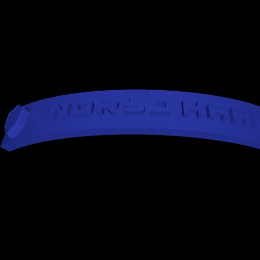 🎲 Blackshield ENDRYD HAAR Name Plate・ STL File for 3D printing・Cults