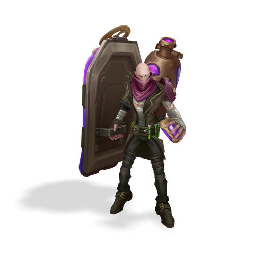 STL file Arcane Shimmer Lab Singed League of Legends 3D print model 🥼 ...