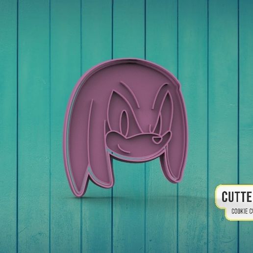 🍪 Knuckles Sonic Cookie Cutter・ STL File for ・Cults