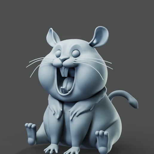 🐁 Mouse・ STL File for 3D printing・Cults