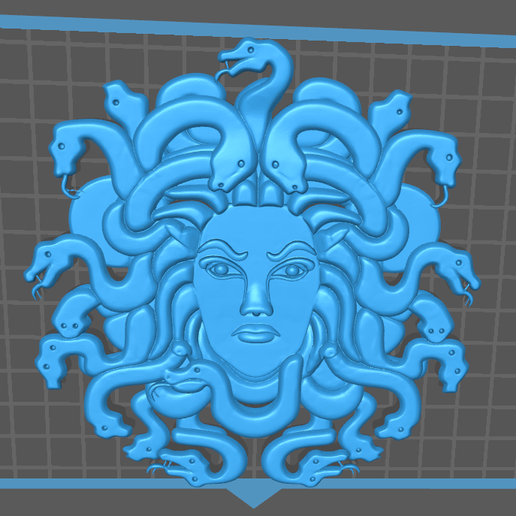 🎐 Gorgon / Medusa・ STL File for 3D printing・Cults