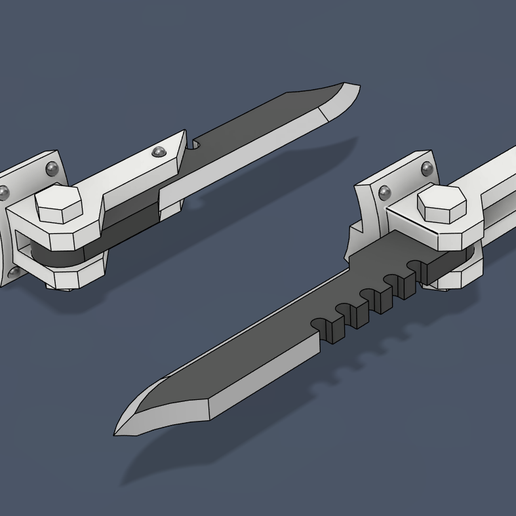 🛰 Wrist Blade for Invictor Warsuit・ 3D File for 3D printing・Cults