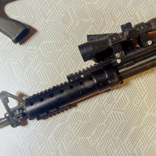 🔫 AR15 Handguard SPR 9" and 12.5" - BENen3D・ STL File for ・Cults