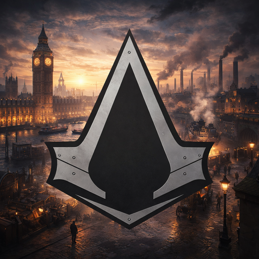 📛 Assassin’s Creed Syndicate Badge・ STL File for 3D printing・Cults