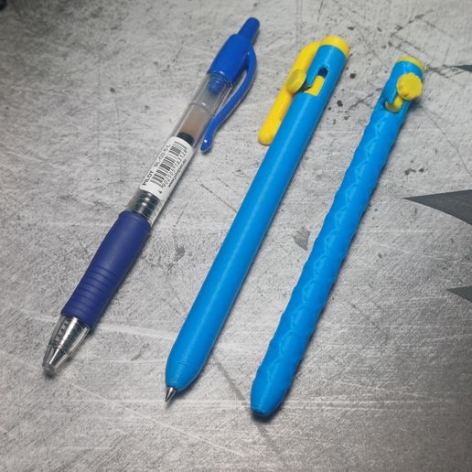 🔩 Tactical Bolt Pen・Free 3D File for 3D printing・Cults