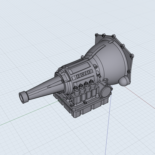 🏎️ Reid Rossler Powerglide Drag racing Gearbox Transmission Pro Mod ...
