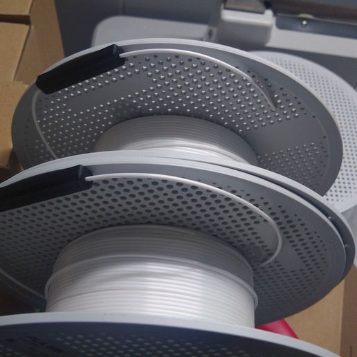 🪢 bambu spool filament clips・3D Print with the Bambu Lab A1 3D printer ...