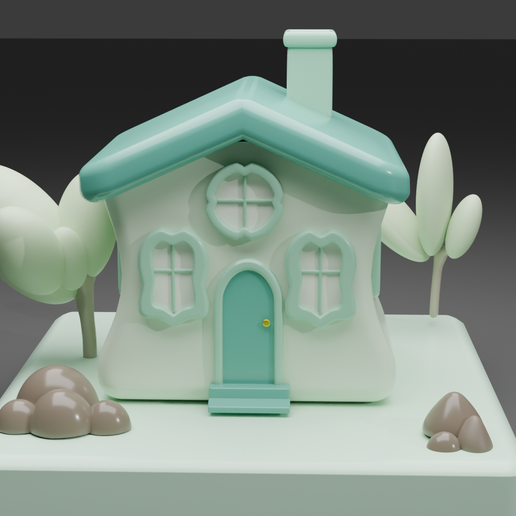 🏠 house・ STL File for 3D printing・Cults