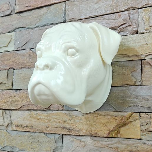dog head wall mount