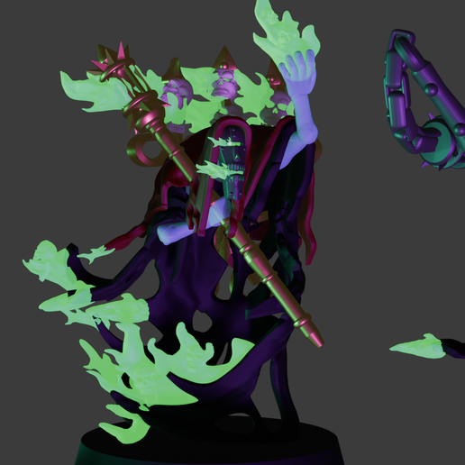 👻 Vengeful Spirits: Pyro Ghosts・ 3D File for 3D printing・Cults