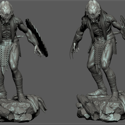 🦴 PREY Feral Predator・ 3D File for ・Cults