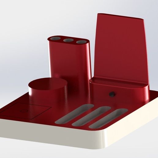 📞 Multifunctional Phone Stand・ STL File for 3D printing・Cults