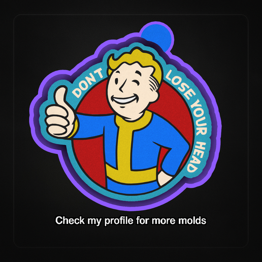 ☢️🧠 Don’t Lose Your Head – Fallout Edition – Freshie, Resin & Candle ...